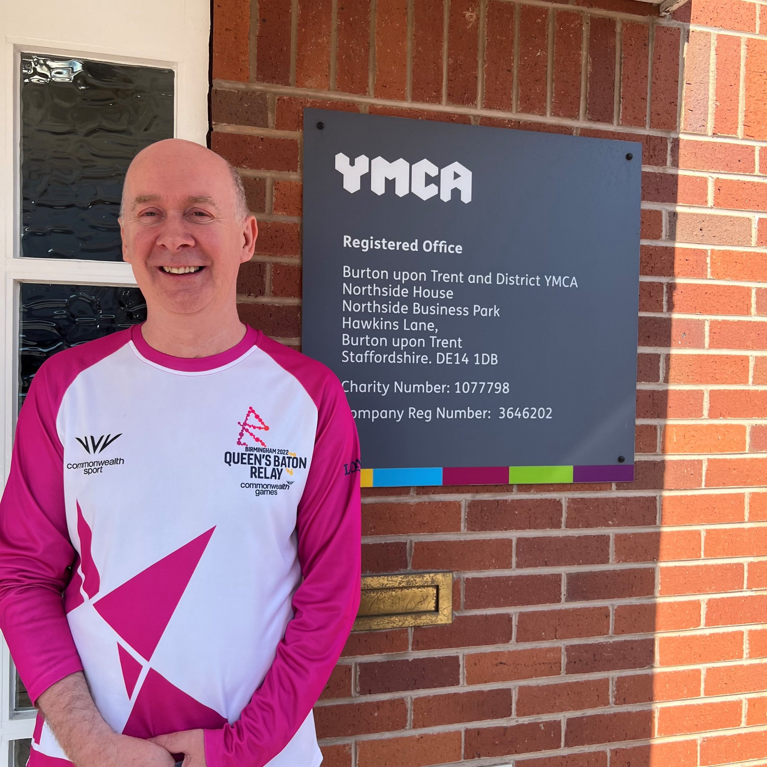 YMCA Burton CEO selected as a Commonwealth Games baton bearer - Burton YMCA
